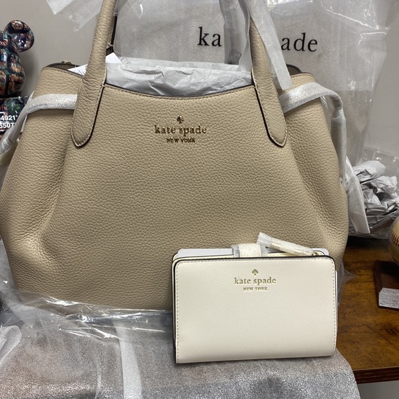 kate spade | Bags | Kate Spade And Wallet Dumpling Large Satchel ...